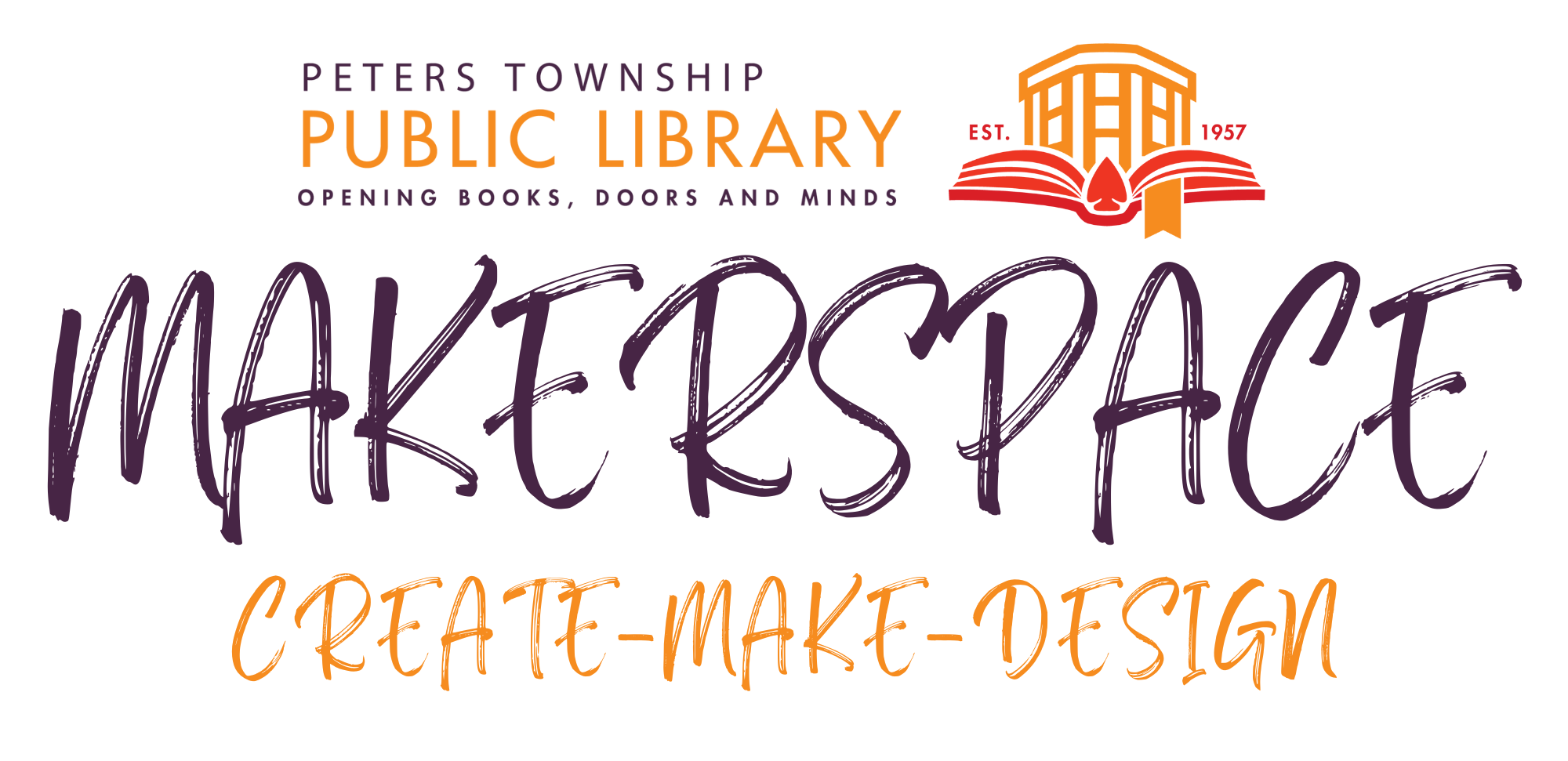 Makerspace Website Banner - Peters Township Public Library