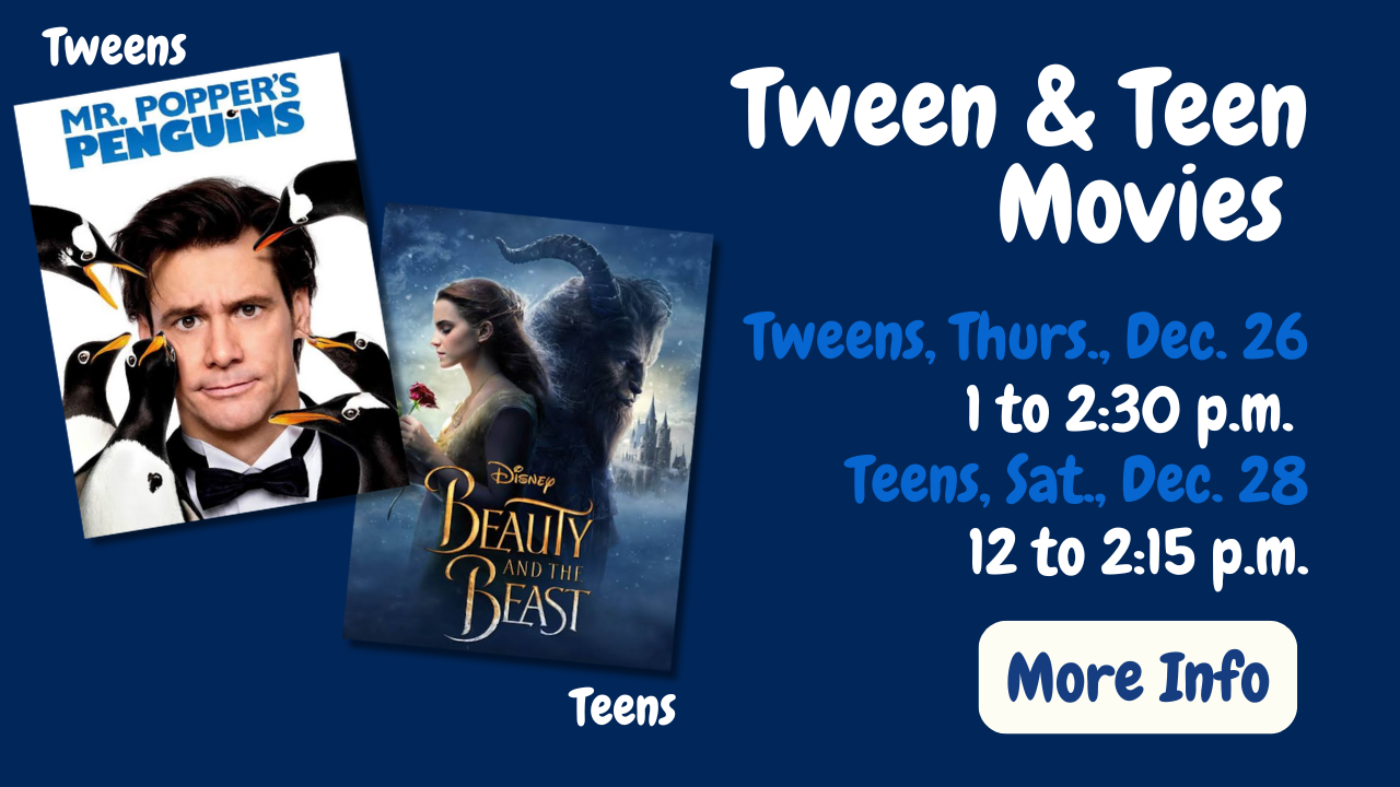 tween and teen dec movies (1) - Peters Township Public Library