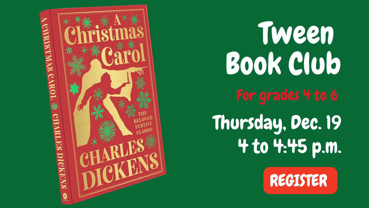 tween book club dec - Peters Township Public Library